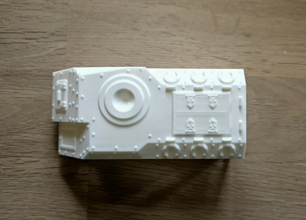 Troop transport tank w. wheels Wh40k by raphineu MakerWorld: Download ...
