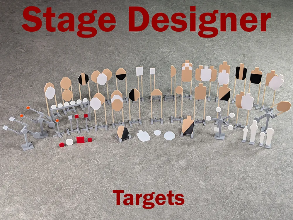 Stage designer IPSC / USPSA - Targets - Free 3D Print Model - MakerWorld