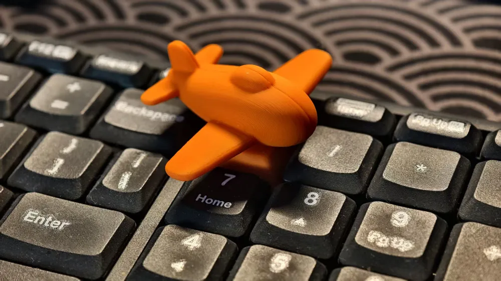 [fidget toy] Let's fly! Keycap! Only 30 minutes to print, beginner ...