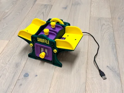 Card Shuffler MOTORIZED! Remixed by TheMiguelBi - MakerWorld
