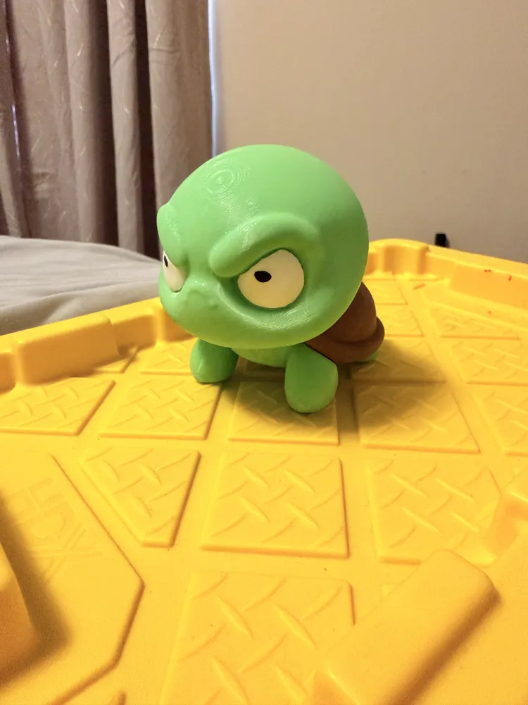 Grumpy Little Turtle - Free 3D Print Model - MakerWorld