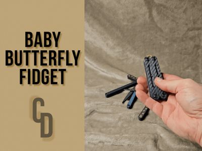 Baby Butterfly Trainer Fidget by Caziuz Designs MakerWorld: Download ...