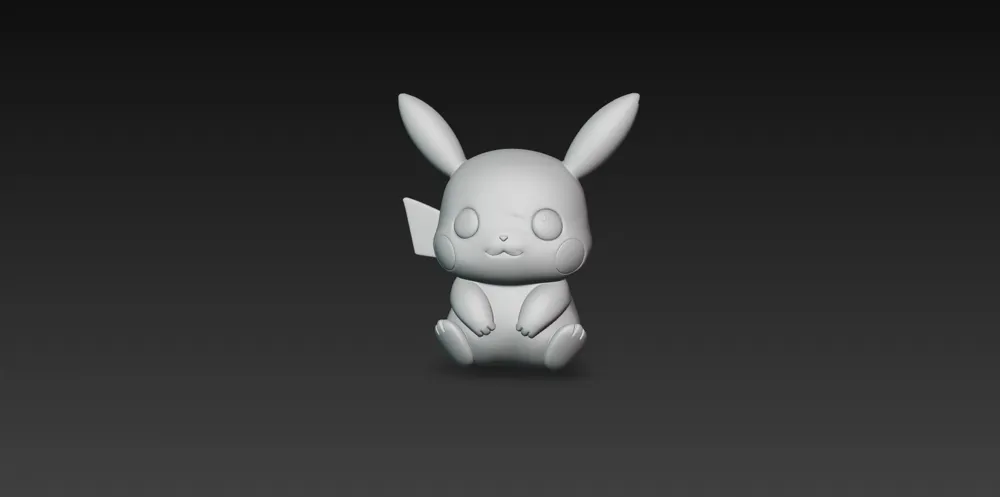 Pikachu Figura Chibi - Modelo de impresión 3D gratuito - MakerWorld