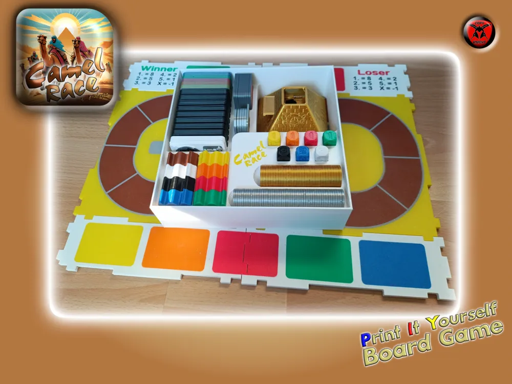 Camel Race a crazy and exciting P.I.Y. board game by CopyKnight ...