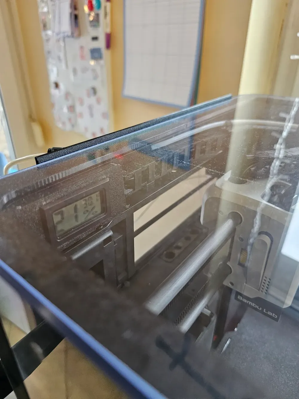 Bambu Lab P1P rear top panel mod for Vision Enclosure by Poli27 ...