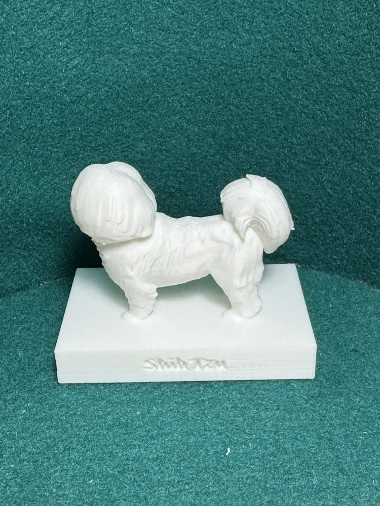 Dog Breeds Minis: Shih Tzu (#72 of 80+) - Free 3D Print Model - MakerWorld