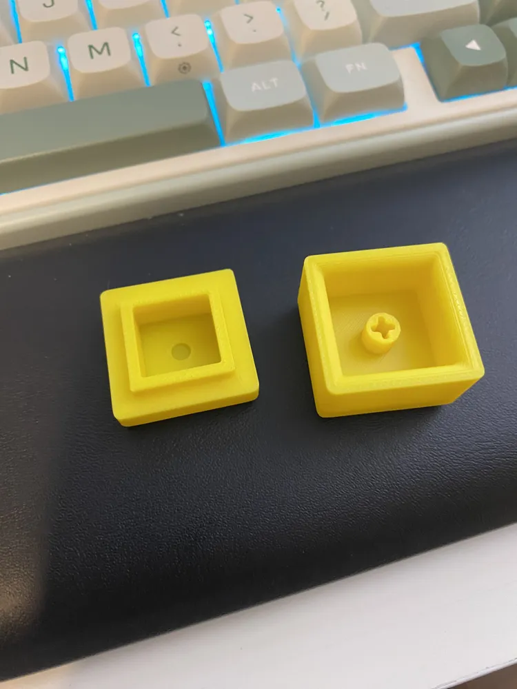 Geometry Dash Clicker Fidget Toy - Free 3D Print Model - MakerWorld