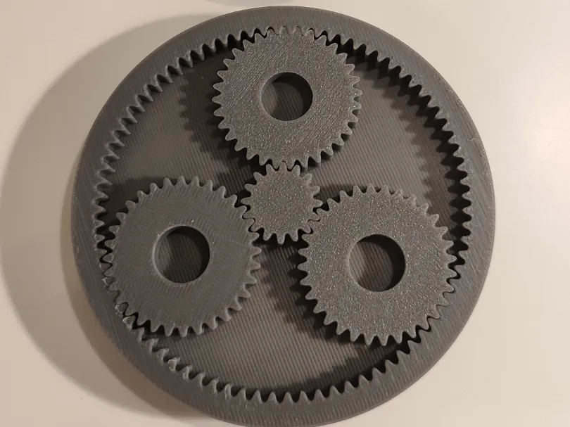 DAY 11. Planetary gearbox - Free 3D Print Model - MakerWorld