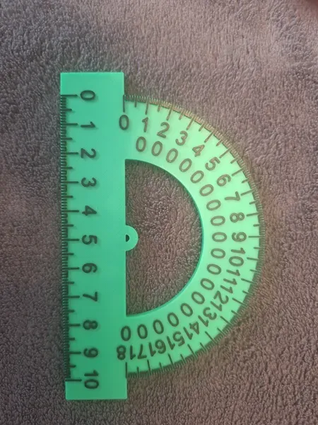 Protractor model generator - Free 3D Print Model - MakerWorld