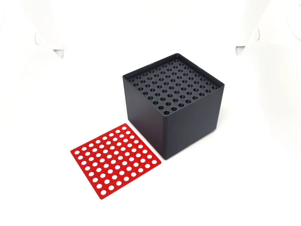 Large Needle file holder Gridfinity 2x2x10u by Ravnoposeven MakerWorld ...