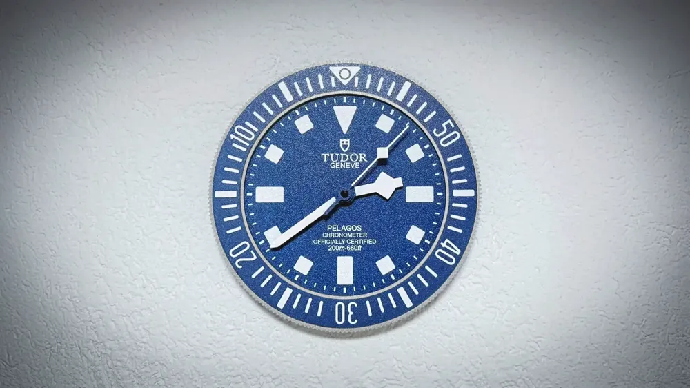 Tudor Pelagos FXD – Wall Clock by Sparco - MakerWorld