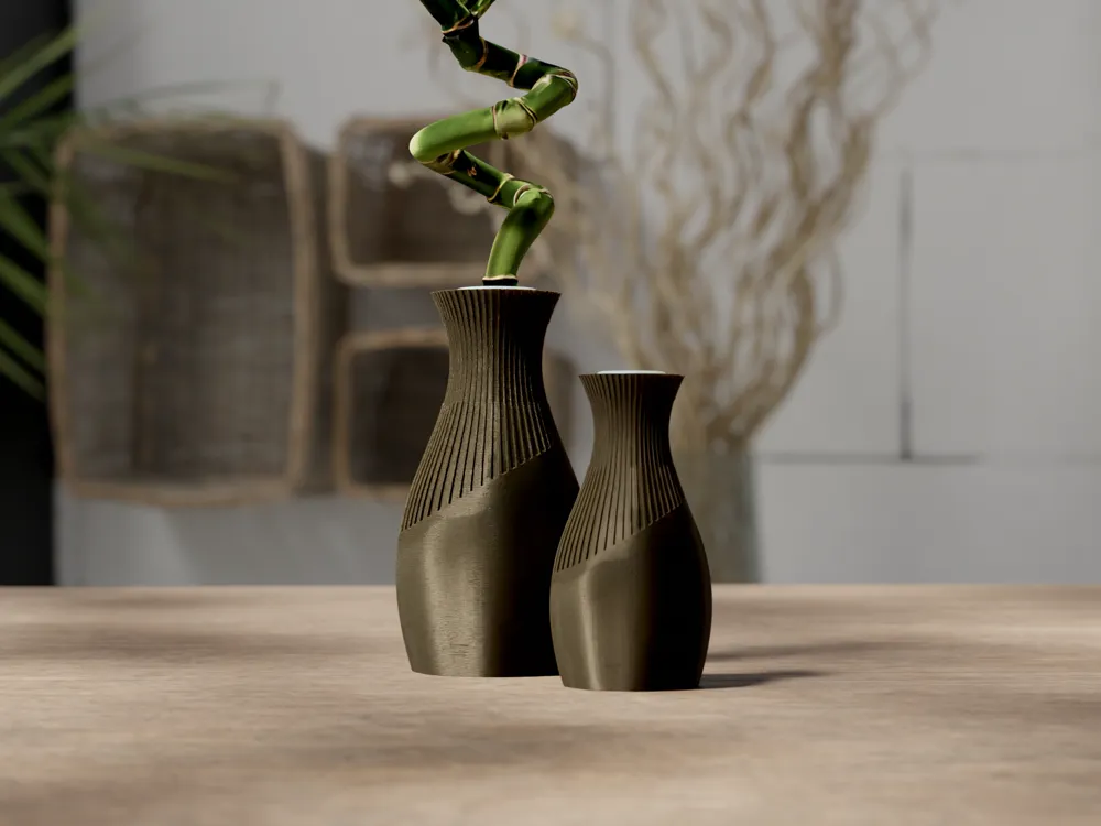 Tallo – Bamboo Vase - Free 3D Print Model - MakerWorld