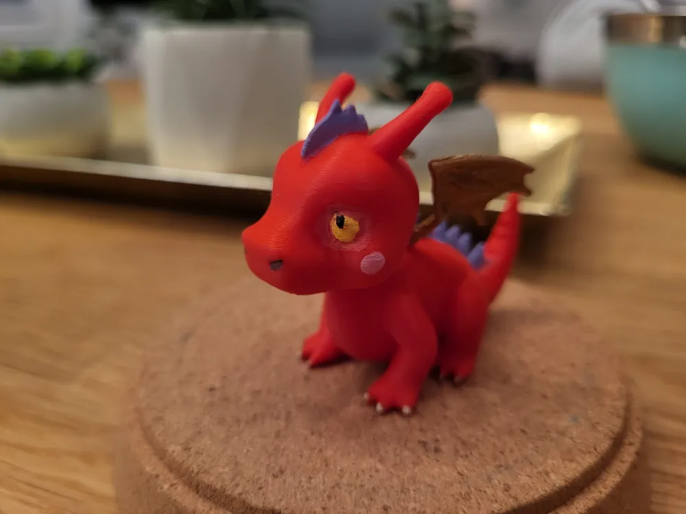 Cute Little Baby Dragon by Samma - MakerWorld