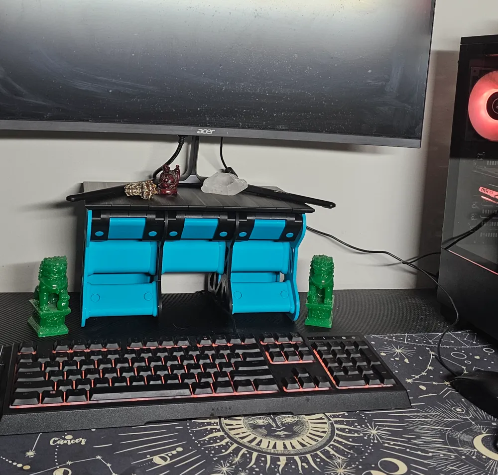 MODULAR MONITOR DISPLAY STAND (SWELF) - Free 3D Print Model - MakerWorld