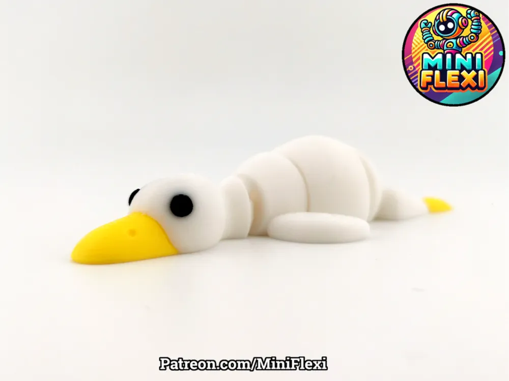 Mini Flexi Duck - No Support Articulated by Mini Flexi MakerWorld ...