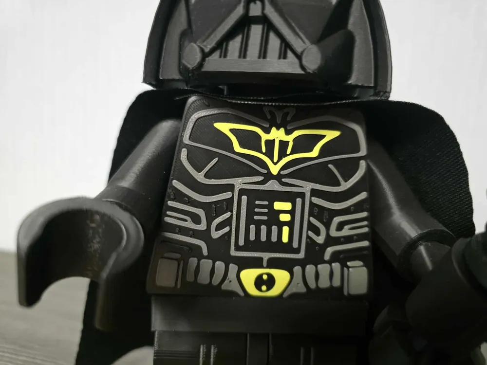 Darth Vader X Batman * MashUp * 500% ~23 cm - Free 3D Print Model ...