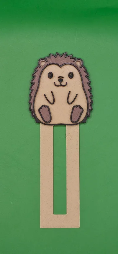HEDGEHOG - BOOKMARK by 3DSloth97 - MakerWorld