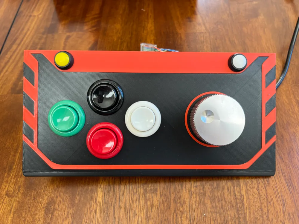 Swappable control panels for Mini Arcade by KungFuJoeMakerWorld ...