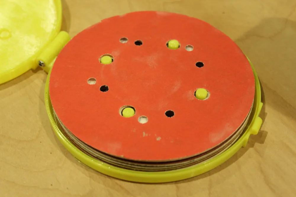 5 inch Sanding Disc Case by j3Dh - MakerWorld