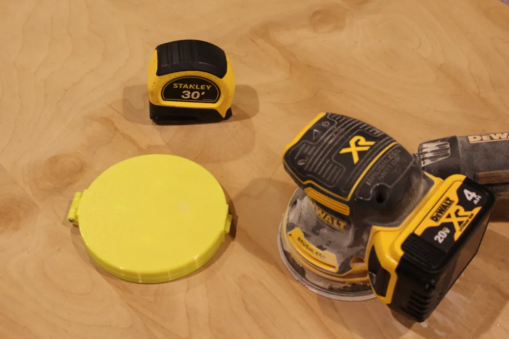 5 inch Sanding Disc Case by j3Dh - MakerWorld