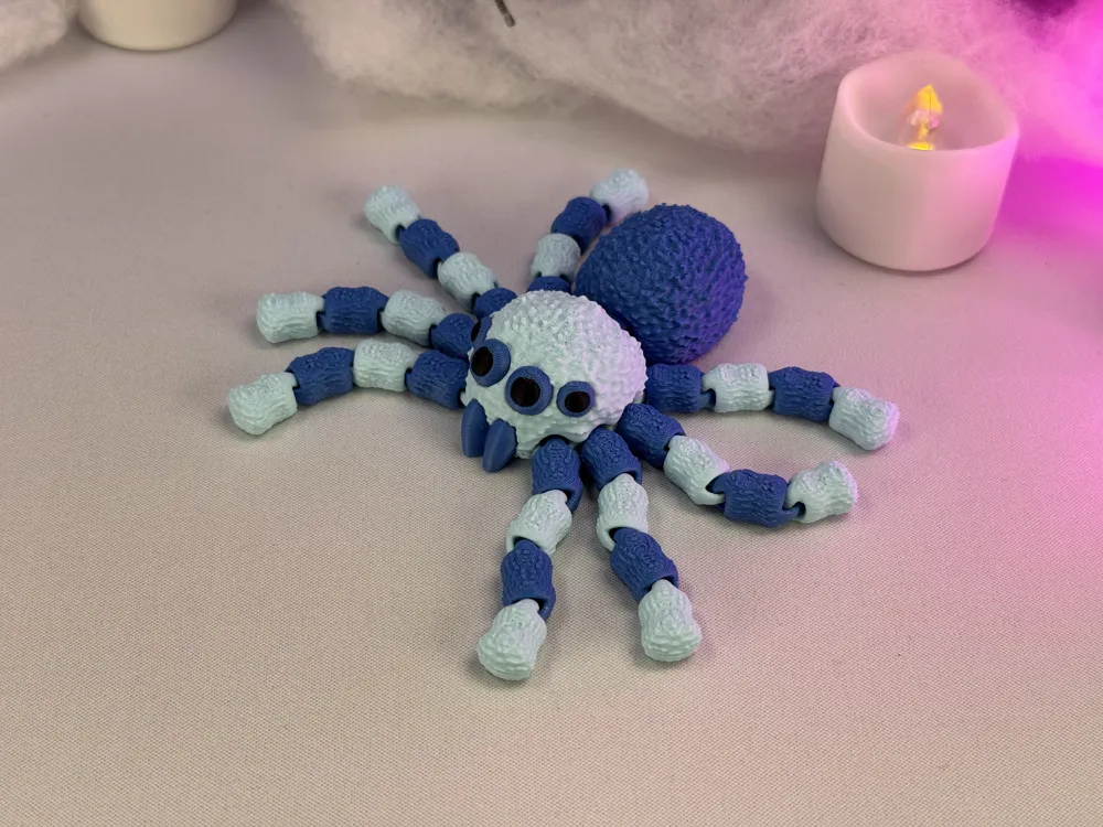 Flexi Spider 2 (Articulated) by 3DPrintyi MakerWorld: Download Free 3D ...