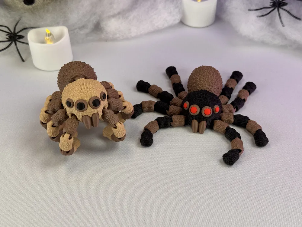 Flexi Spider 2 (Articulated) - Free 3D Print Model - MakerWorld