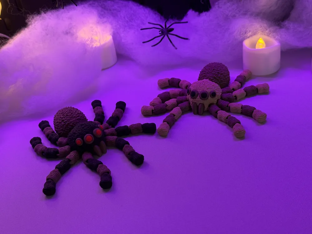 Flexi Spider 2 (Articulated) by 3DPrintyi MakerWorld: Download Free 3D ...