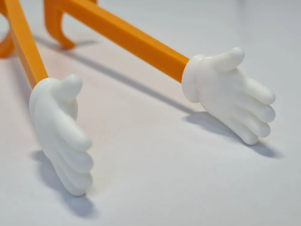 NEW Finger Chopsticks for Gamer Snack with Hands - Free 3D Print Model ...