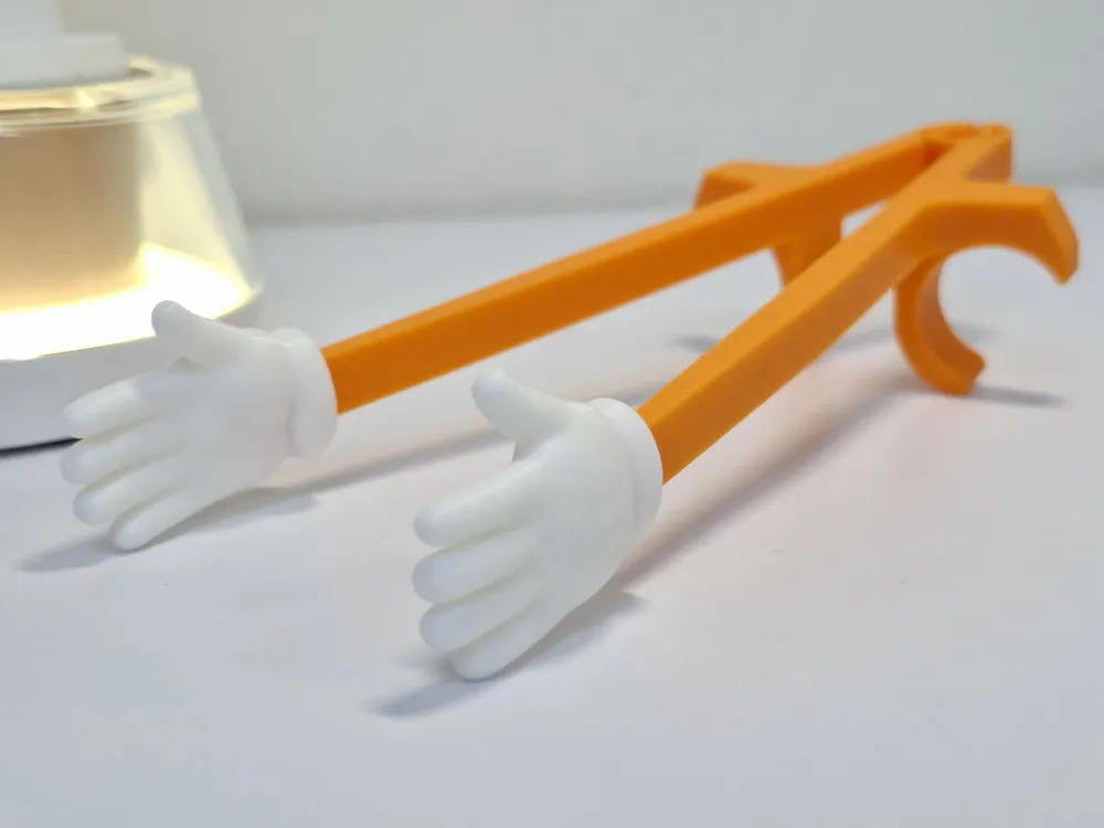 NEW Finger Chopsticks for Gamer Snack with Hands - Free 3D Print Model ...