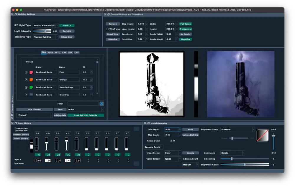 HueForge - Ace of Spade w/Cayde 6 silhouette - Free 3D Print Model ...