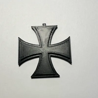 Crusader Knights Templar keychain by J$real - MakerWorld