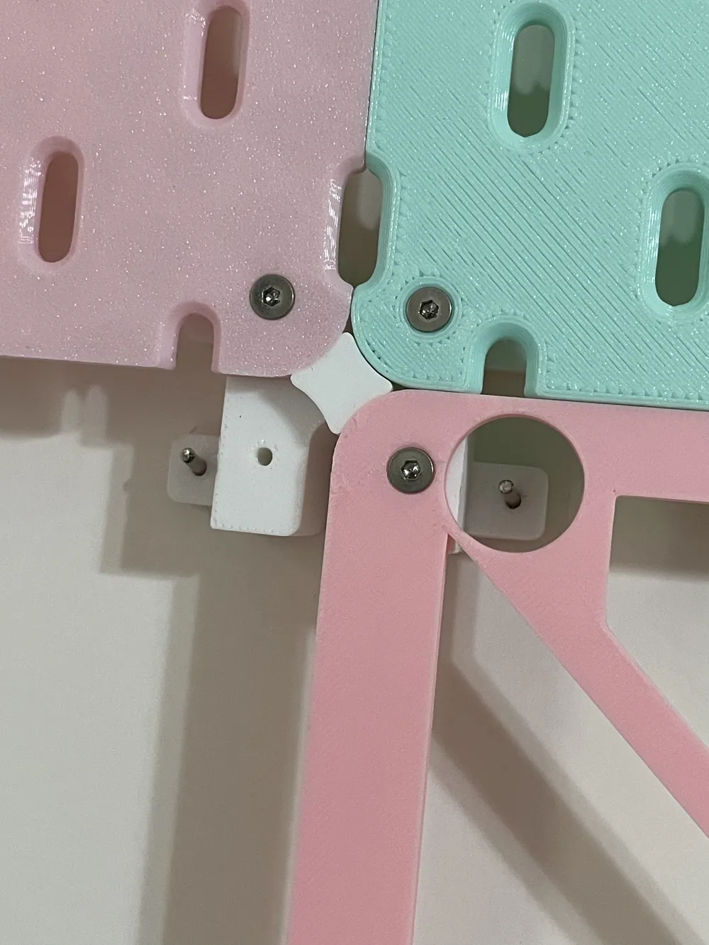IKEA style pegboard wall-mounting auxiliary positioning tool non ...