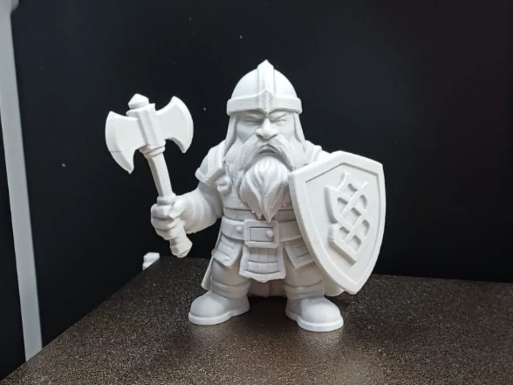Durgan the Brave – Guardian of the Realm - Free 3D Print Model - MakerWorld