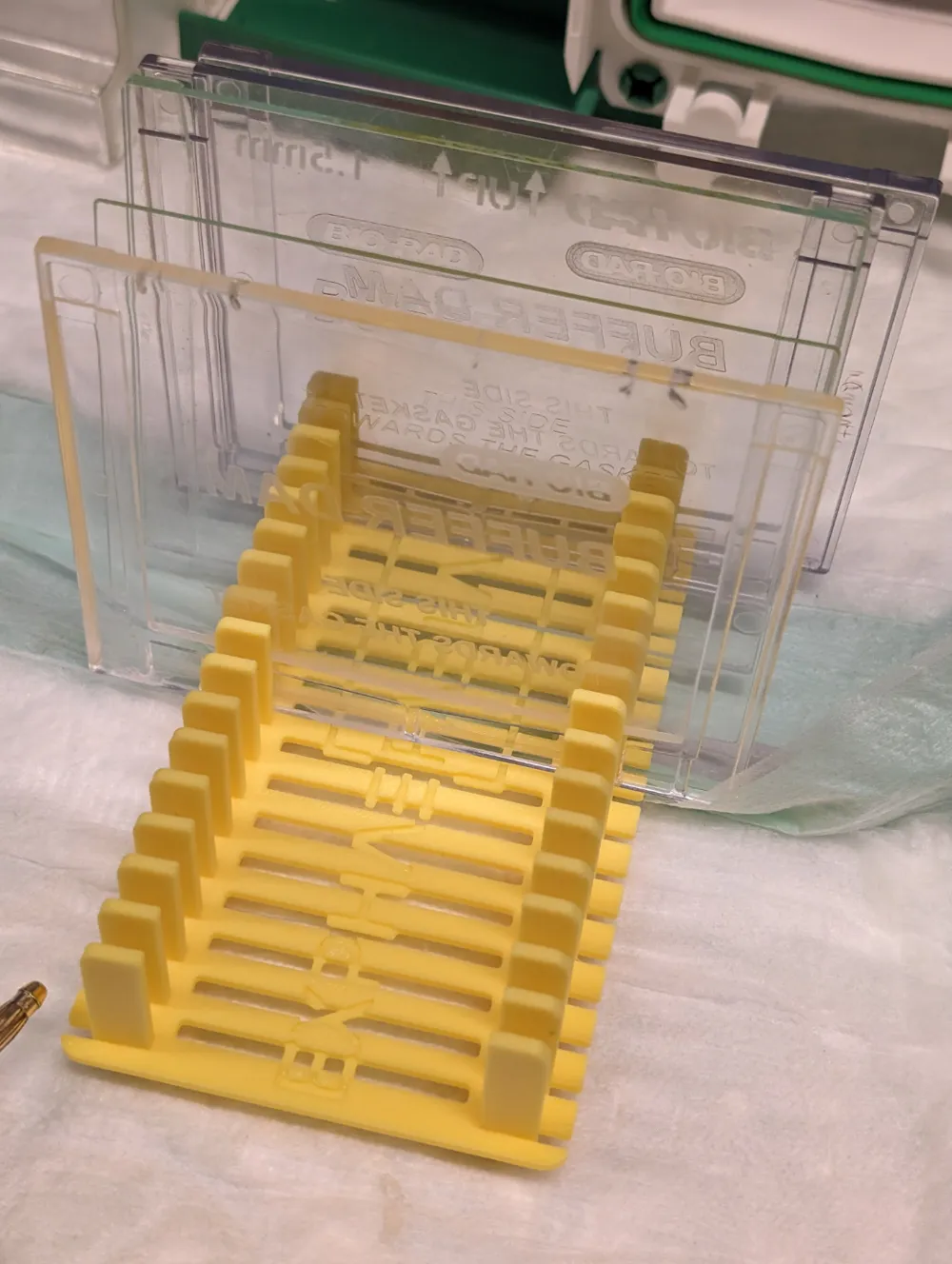 Western Blot glass holder/dryer Kit Card by G__W__ - MakerWorld