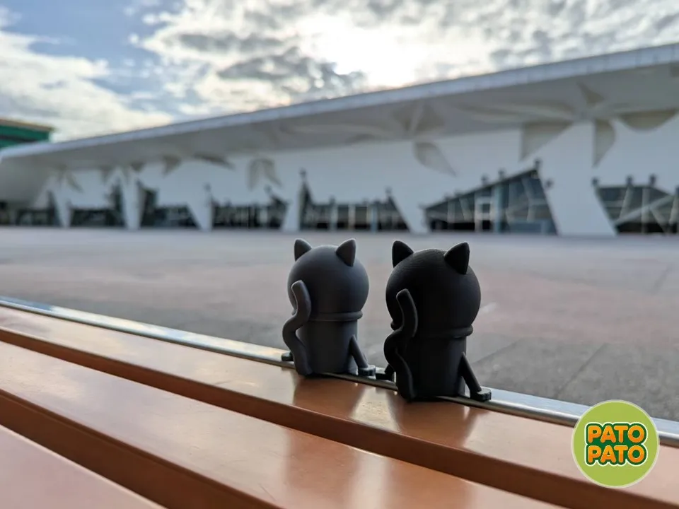 Pop-eyed cat - Free 3D Print Model - MakerWorld