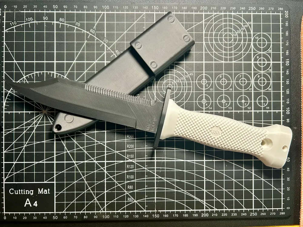 US Navy MK3 MOD 0 Combat/Dive Knife by Robert-PS - MakerWorld