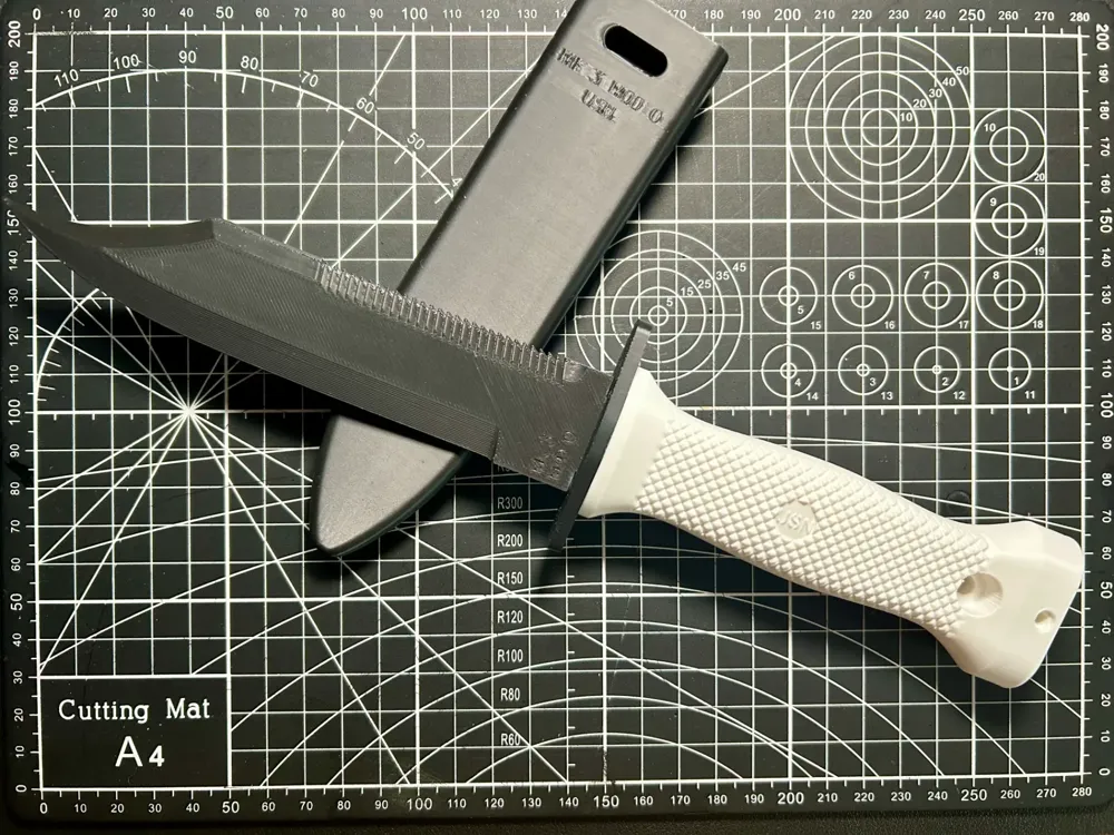 US Navy MK3 MOD 0 Combat/Dive Knife by Robert-PS - MakerWorld