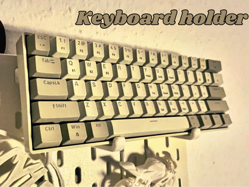 Ikea Skadis Keyboard holder by Mr. Werner - MakerWorld