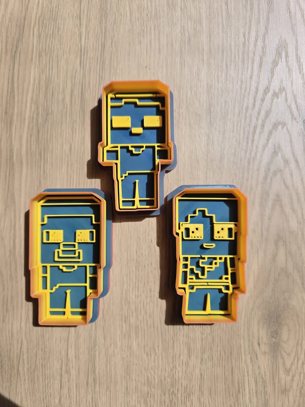 Minecraft Steve Zombie Cookie Cutter Playdoh Clay - Free 3D Print Model ...