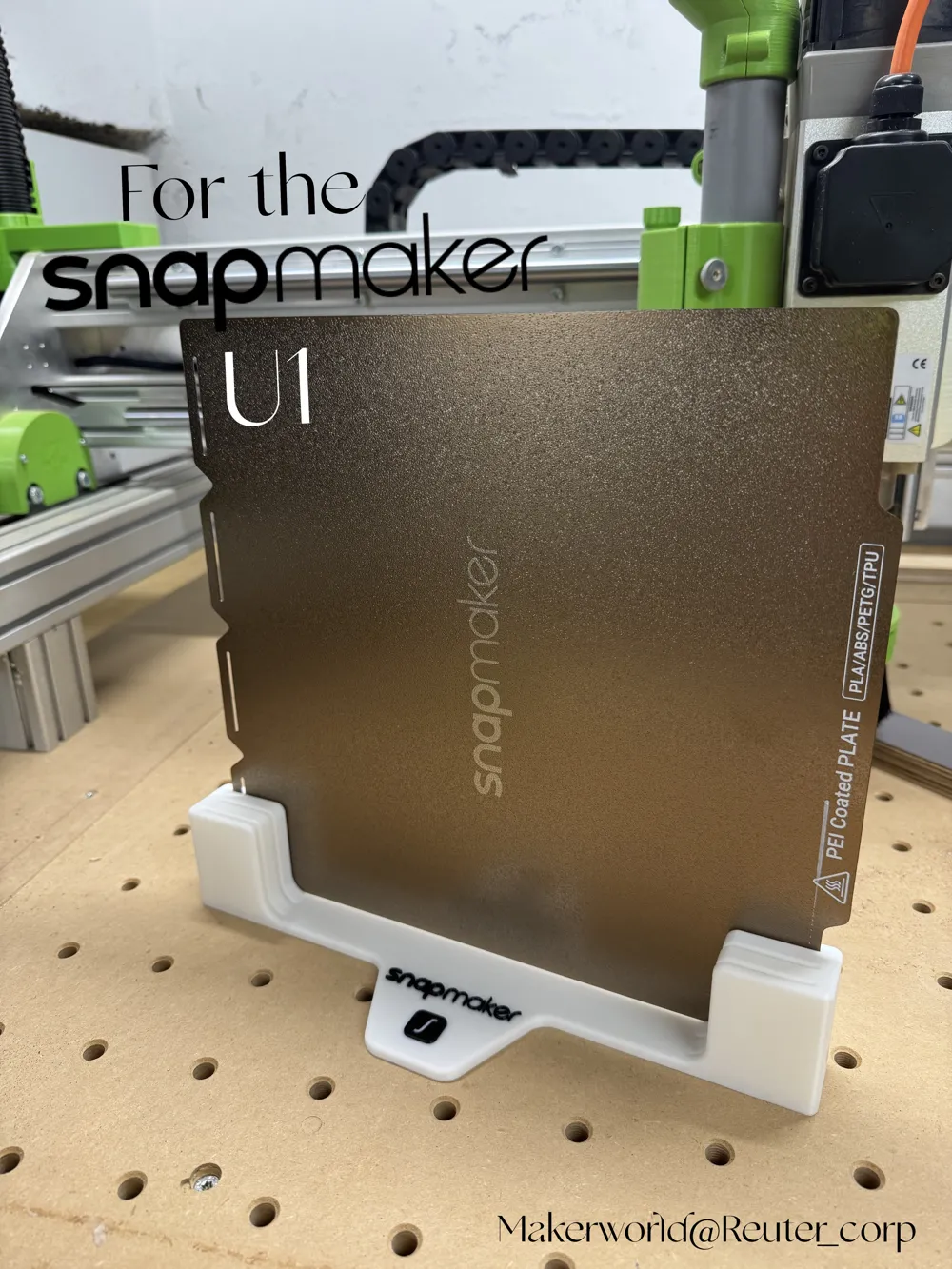 Snapmaker U1 Buildplate holder - Free 3D Print Model - MakerWorld