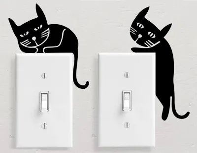 Sleeping cat light switch design by Ladamtla - MakerWorld