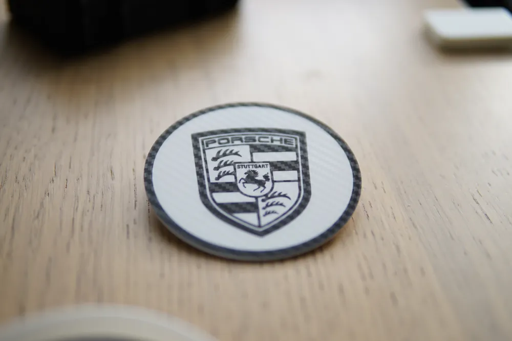 Porsche Cup Coaster by Johny3D - MakerWorld