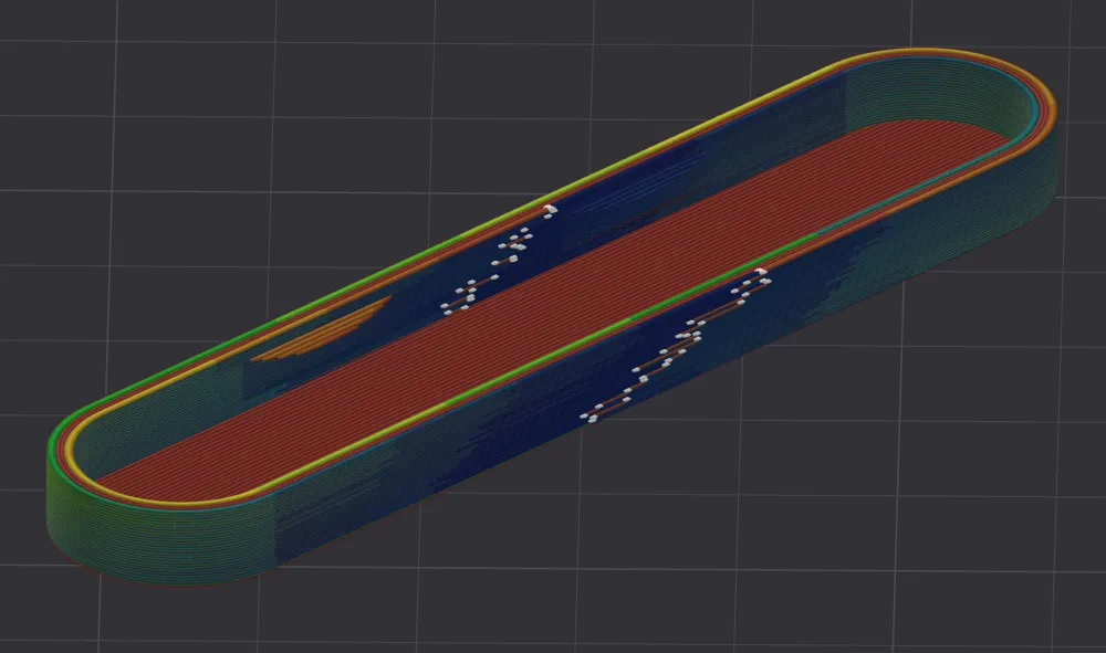 Scarf Seams - Successful test ptint Remixed by Woogie - MakerWorld