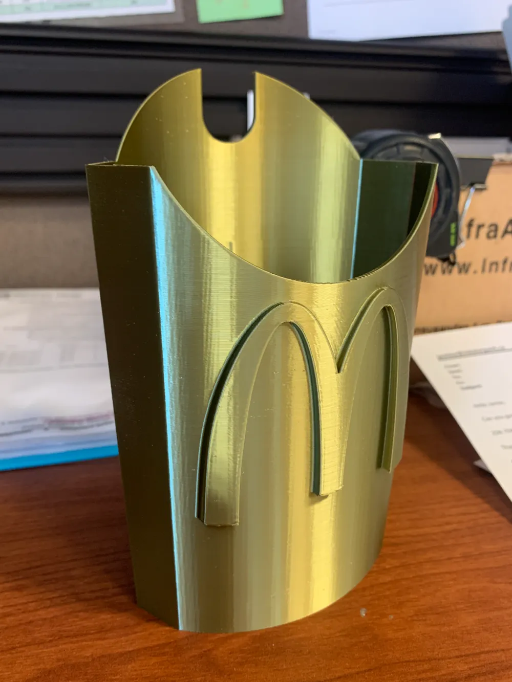 McD's Super Size Fries Reusable Container by 6xg4vty98s - MakerWorld