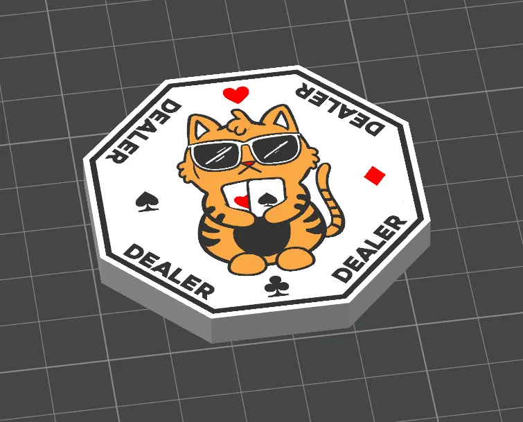 Dealer Cat style by Tese Studio - MakerWorld