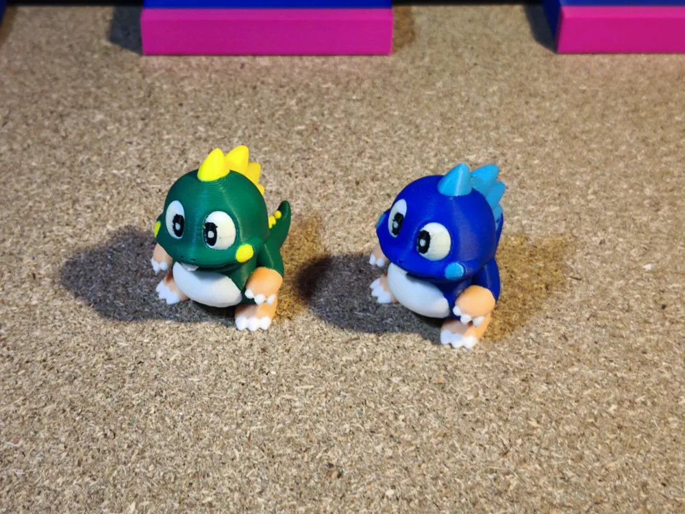 Bubble Bobble Diorama - Free 3D Print Model - MakerWorld