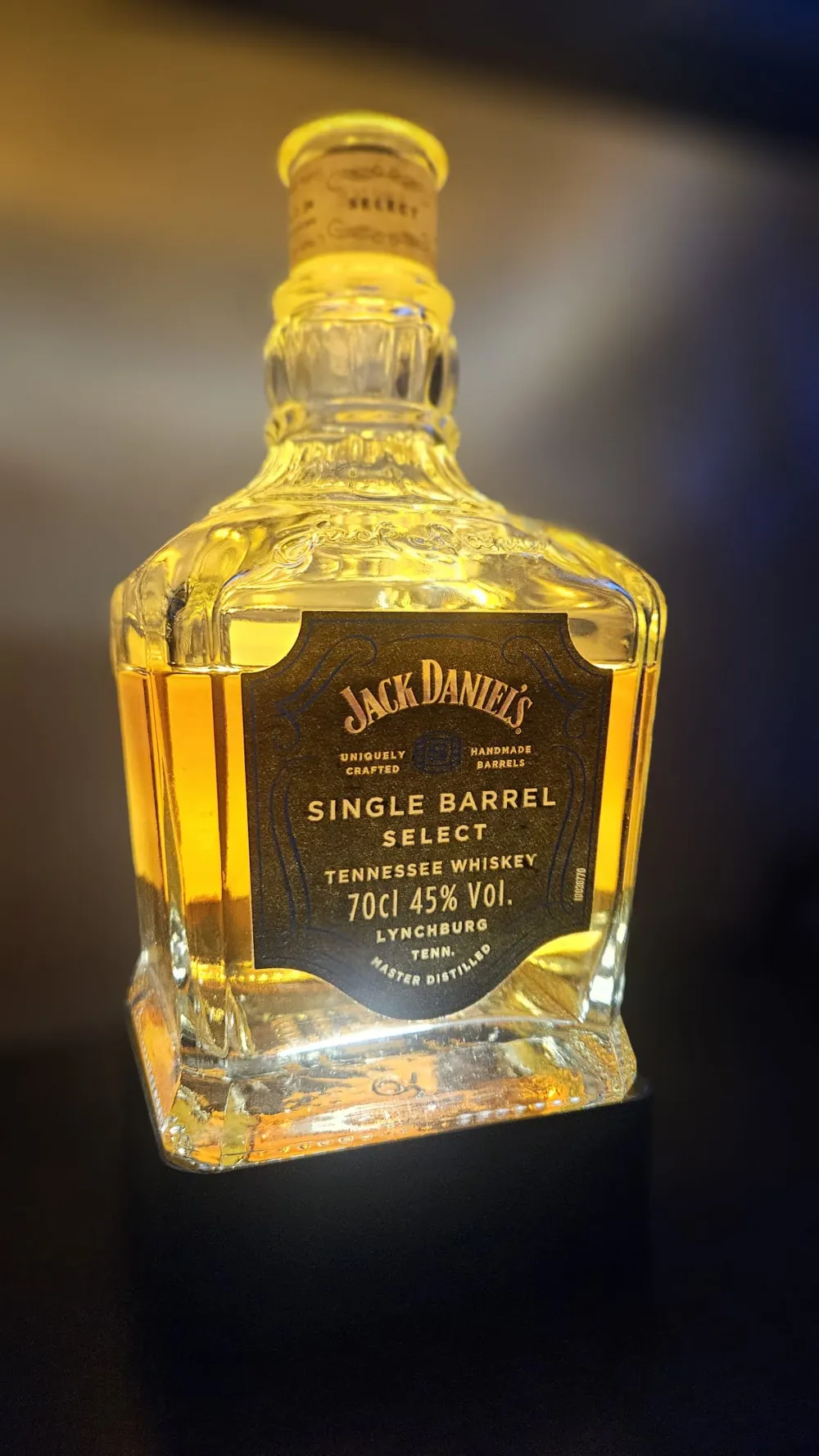 Jack Daniels Single Barrel Stand with Lighting - Free 3D Print Model ...