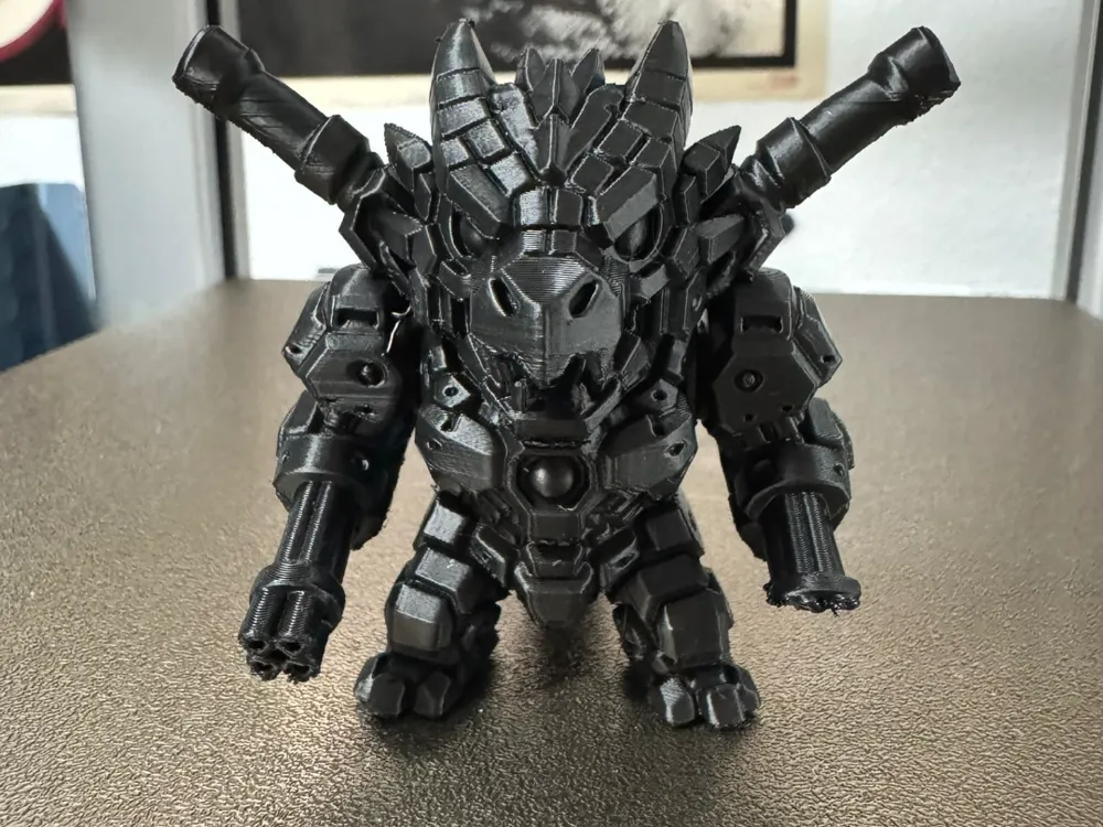 Mecha Dragon Chibi - Free 3D Print Model - MakerWorld