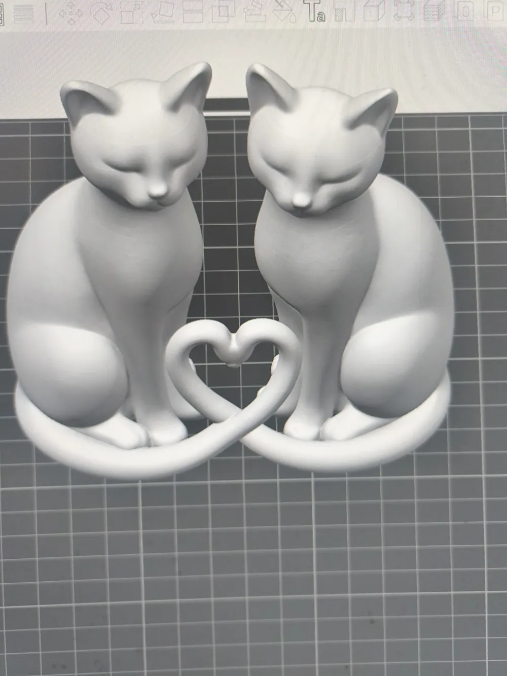 cats in love - Free 3D Print Model - MakerWorld