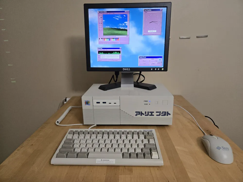 Retro Style Mini-ITX PC Case by PuTaTuo MakerWorld: Download Free 3D Models